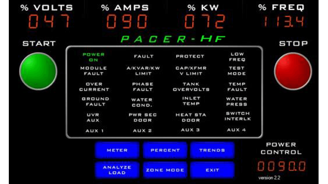 Pacer HF Power Supply | Ajax TOCCO