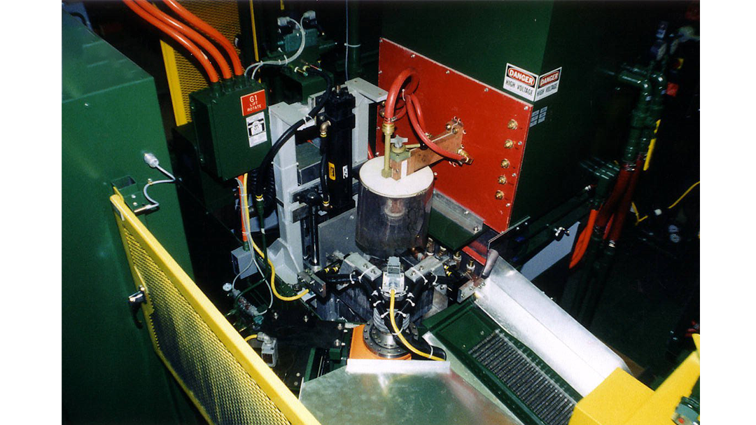 Lift & Rotate Machinery for Induction Heat Treating | Ajax TOCCO